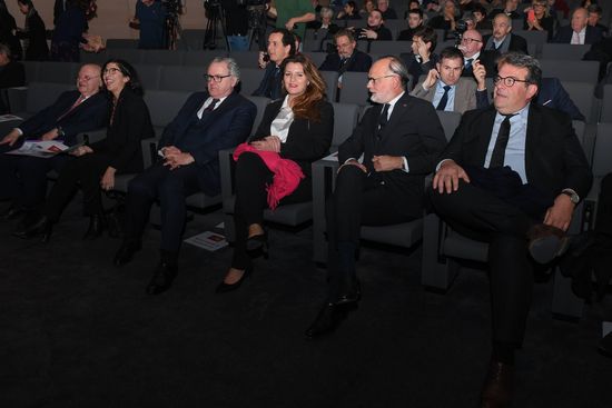 Andre Santini Rima Abdulmalak Richard Ferrand Editorial Stock Photo ...