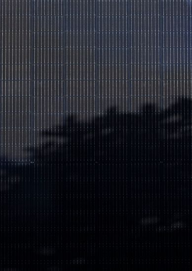 Partially Shaded Solar Pv Photovoltaic Panel Editorial Stock Photo ...