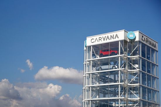 Carvana Dealership Stands Wilmington California Usa Editorial Stock ...