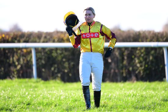 Jockey Thomasina Eyston Looks Dejected Race Editorial Stock Photo ...