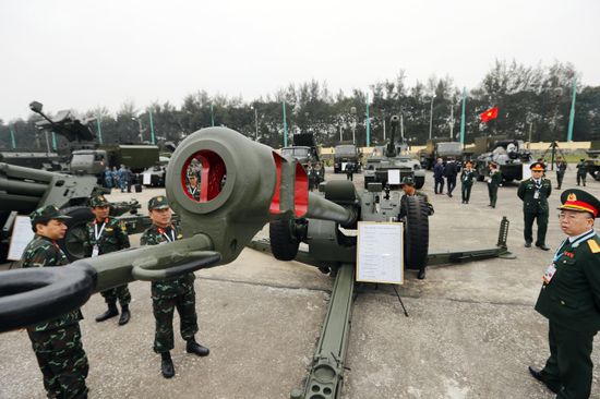 122mm Towed Gun Howitzer D20 Displayed Editorial Stock Photo - Stock ...