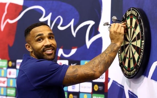 Callum Wilson England Plays Darts Against Editorial Stock Photo - Stock ...