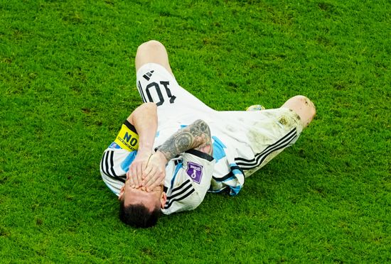 Lionel Messi Argentina Clutches His Face Editorial Stock Photo - Stock ...