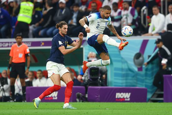 Adrien Rabiot France Kyle Walker England Editorial Stock Photo - Stock ...