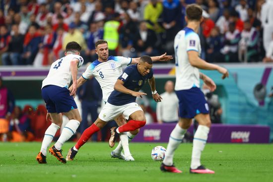 Kylian Mbappe France Surrounded By Declan Editorial Stock Photo - Stock ...