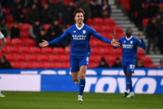 Ryan Wintle Cardiff City Celebrates After Editorial Stock Photo - Stock ...