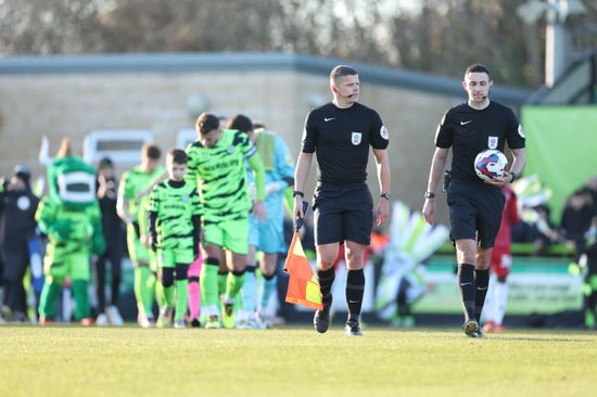 Referee Mr Tom Reeves Editorial Stock Photo - Stock Image | Shutterstock