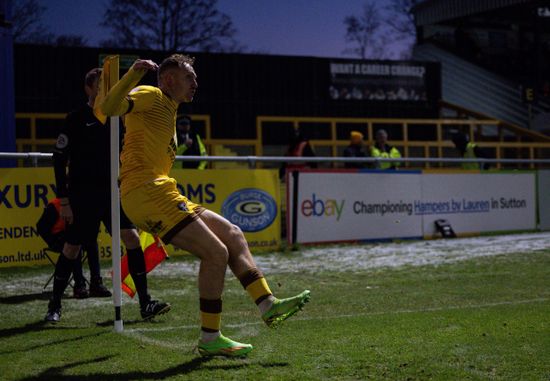 Robert Milsom Sutton United Editorial Stock Photo - Stock Image ...