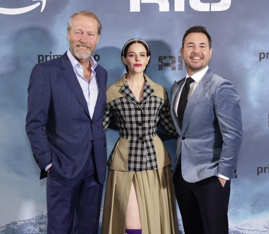 Iain Glen Emily Hampshire Martin Compston Editorial Stock Photo - Stock ...