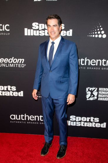 Rob Riggle Attends Sports Illustrated Sportsperson Editorial Stock ...