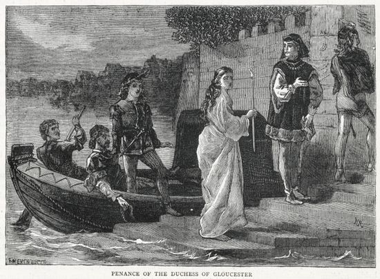 Eleanor Cobham C1400 1452 Duchess Gloucester Editorial Stock Photo ...