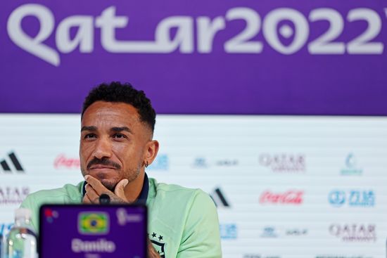 Brazil Press Conference Before Their Quarterfinal Editorial Stock Photo ...
