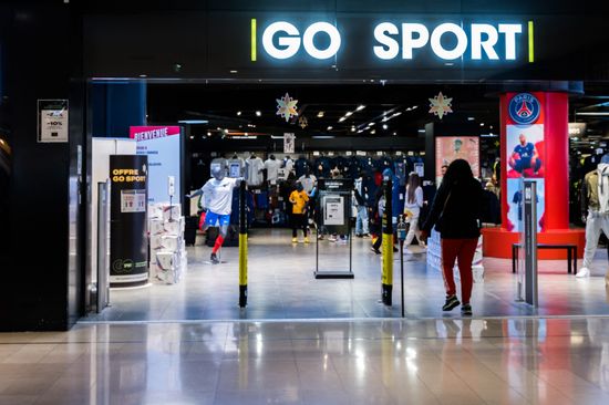 Go Sport Store La Defense Paris Editorial Stock Photo - Stock Image ...