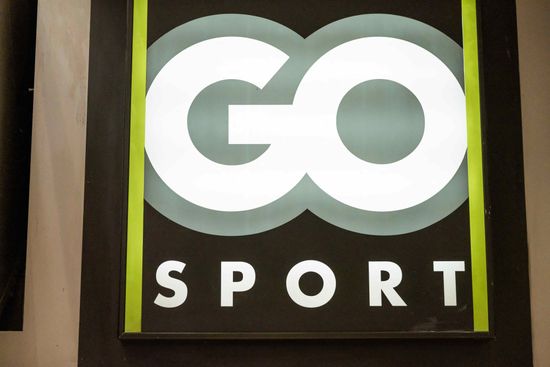 Go Sport Store La Defense Paris Editorial Stock Photo - Stock Image ...