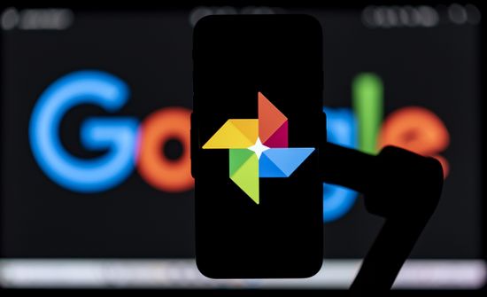 This Photo Illustration Google Photo Logo Editorial Stock Photo - Stock ...