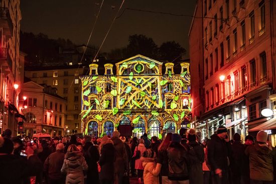 Lyons Festival Lights 2022 St Pauls Editorial Stock Photo - Stock Image | Shutterstock