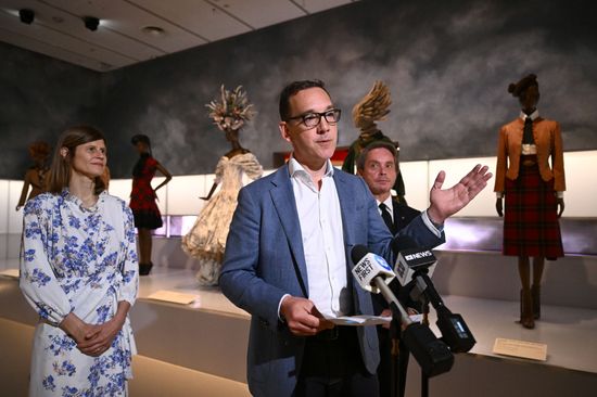 Victorian Minister Creative Industries Steve Dimopoulos Editorial Stock ...