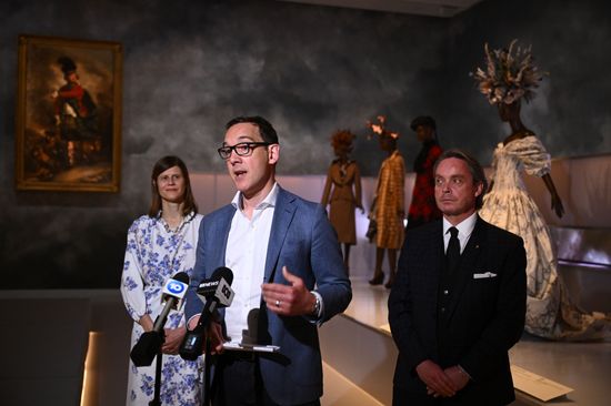 Victorian Minister Creative Industries Steve Dimopoulos Editorial Stock ...