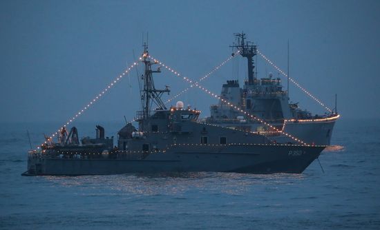 Sri Lankan Navy Vessels Displayed Sri Editorial Stock Photo - Stock ...