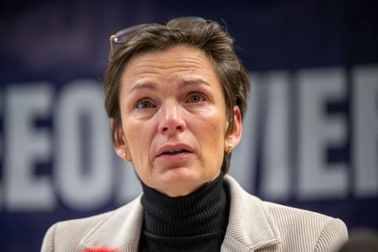 Nathalie Vandecasteele Pictured During Press Conference Editorial Stock ...