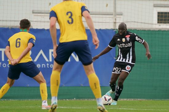 Angers Sada Thioub Pictured During Football Editorial Stock Photo ...
