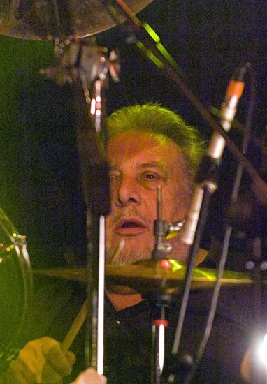 Jet Black Drummer Stranglers Playing Coal Editorial Stock Photo - Stock ...