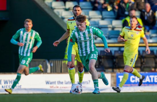 Ewan Clark Yeovil Town During National Editorial Stock Photo - Stock ...