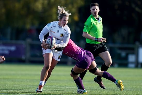 Liv Mcgoverne Exeter Chiefs Tackled Editorial Stock Photo - Stock Image ...