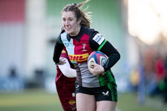 Izzy Mayhew Harlequins Action Editorial Stock Photo - Stock Image ...