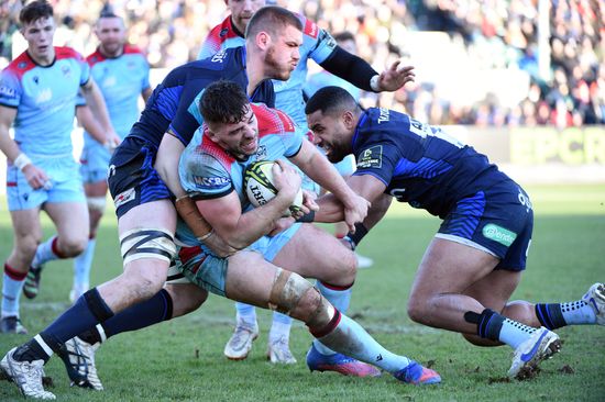 Cameron Neild Glasgow Warriors Flanker Smother Editorial Stock Photo ...