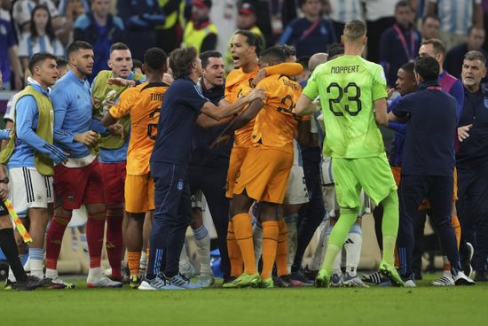 Players Both Teams Argue Each Other Editorial Stock Photo - Stock Image ...