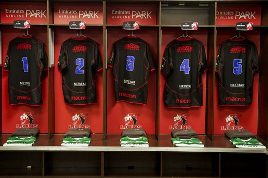 Emirates Lions Vs Dragons Rfc View Editorial Stock Photo - Stock Image ...