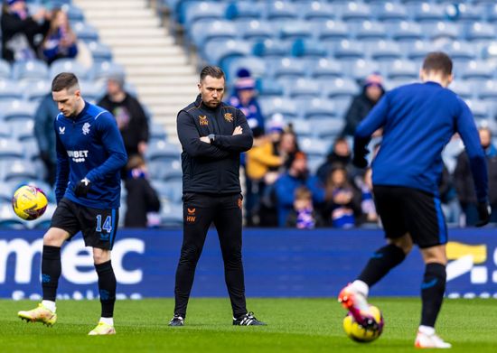 Rangers First Team Development Coach Harry Editorial Stock Photo ...