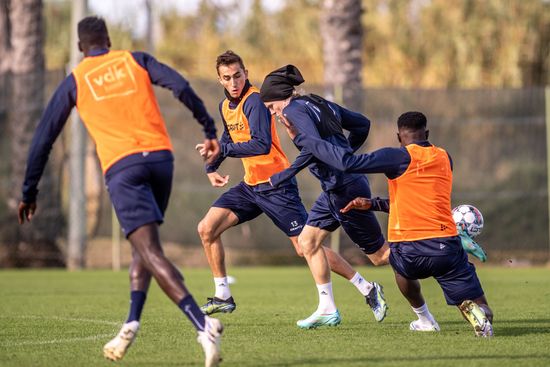 Kaa Gent Players Pictured During Training Editorial Stock Photo - Stock ...