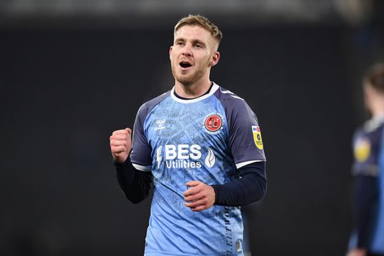 Fleetwood Town Midfielder Daniel Batty 24 Editorial Stock Photo - Stock ...