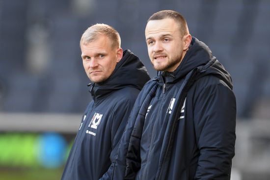 Milton Keynes Dons Manager Liam Manning Editorial Stock Photo - Stock ...