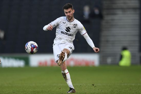 Milton Keynes Dons Defender Daniel Harvie Editorial Stock Photo - Stock ...