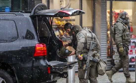 Armed Members Special Police Task Force Editorial Stock Photo - Stock ...