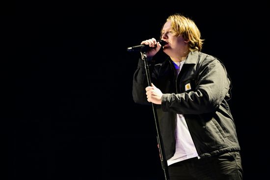 Lewis Capaldi Performing On Stage Capitals Editorial Stock Photo ...