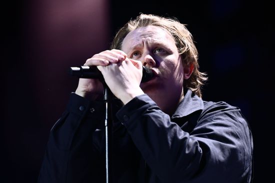 Lewis Capaldi Performing On Stage Capitals Editorial Stock Photo ...