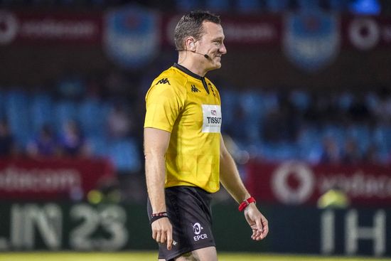 Vodacom Bulls Vs Lyon Referee Matthew Editorial Stock Photo - Stock ...