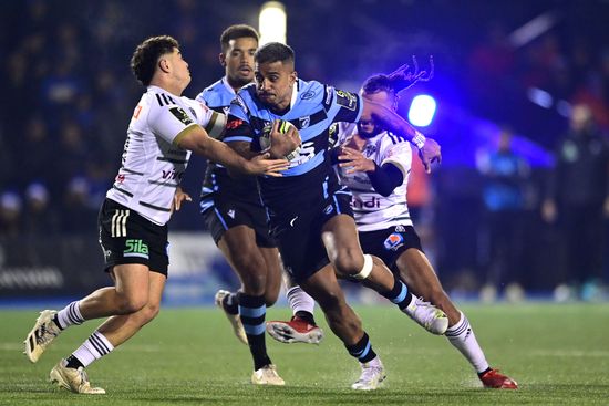 Rey Leelo Cardiff Rugby Tackled By Editorial Stock Photo - Stock Image ...