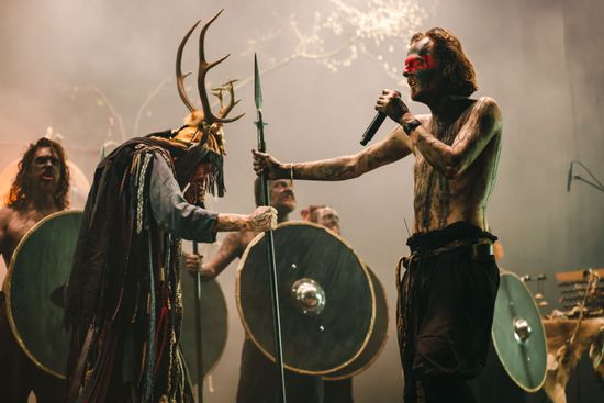 Kai Uwe Faust Heilung Performs Live Editorial Stock Photo - Stock Image ...