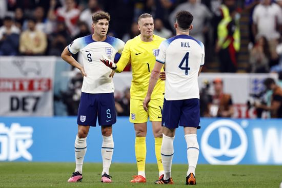 John Stones England England Goalkeeper Jordan Editorial Stock Photo ...
