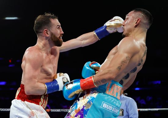 Spanish Boxer Sandor Martin L Action Editorial Stock Photo - Stock ...