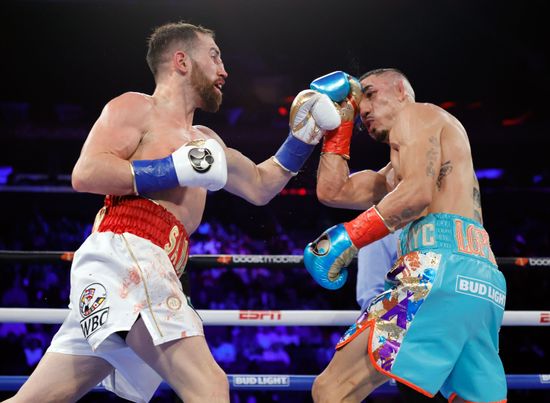 Spanish Boxer Sandor Martin L Action Editorial Stock Photo - Stock ...