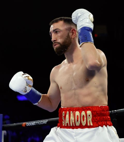 Spanish Boxer Sandor Martin R Action Editorial Stock Photo - Stock ...