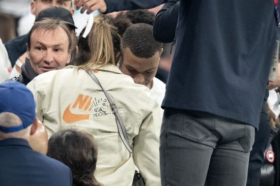 Kylian Mbappe Family During Fifa World Editorial Stock Photo - Stock ...