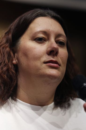 Sarah Woolley Bfawu General Secretary Speaking Editorial Stock Photo ...