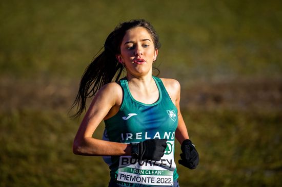 U20 Womens 4000m Irelands Jane Buckley Editorial Stock Photo - Stock ...